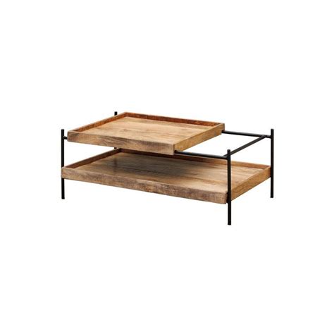 Table Basse Modulable Plateau Coulissant Chehoma