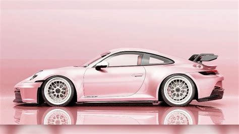 Pink Porsche 🤷 Idée Déco Chambre Homme Fond Décran Macbook Affiche