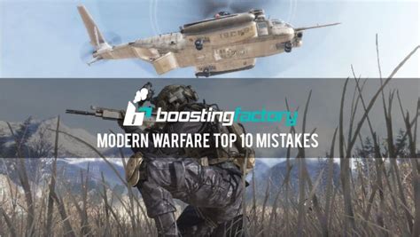 Top 10 Mistakes You Shouldnt Do In Cod Modern Warfare [bonus Tip]