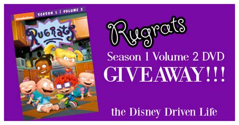 The Rugrats Season 1 Volume 2 Dvd Giveaway The Disney Driven Life