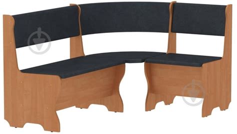 ᐉ Куточок кухонний Компаніт Мальта вільха балатон темно сірий • Краща ціна в Києві Україні