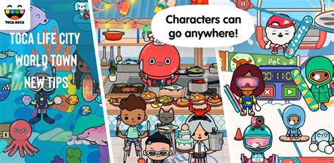 Descargar Toca Life City World Town New Tips Apk Última Versión 100
