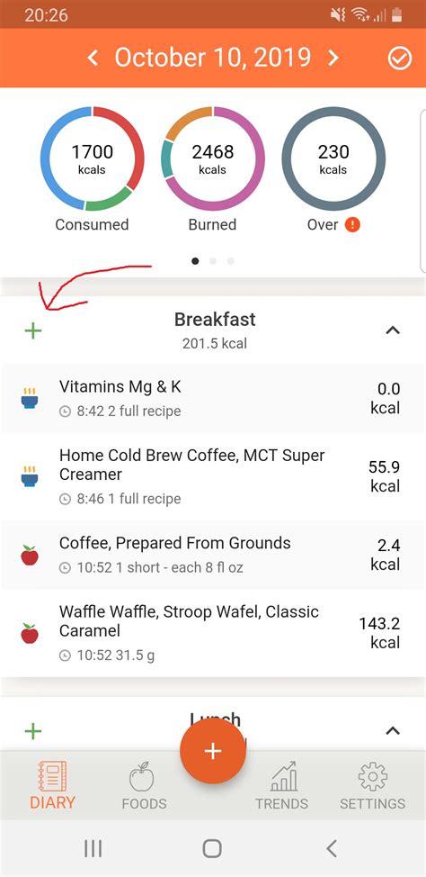 Able To Add Foods Even When Day Is Marked Complete — Welcome To The Cronometer Community