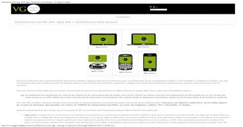 Diferencias Entre App Web App Y Responsive Web Design Moodle2unid