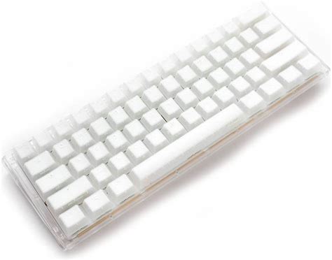 Ducky One 3 Mini Aura White 60 Mechanical Keyboard Cherry MX Brown Switch Hotswappable PBT
