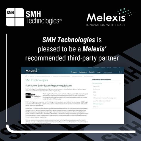Smhtechnologies Insystemprogramming Melexis Smh Technologies Universal In System