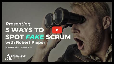 Ba World 5 Ways To Spot Fake Scrum