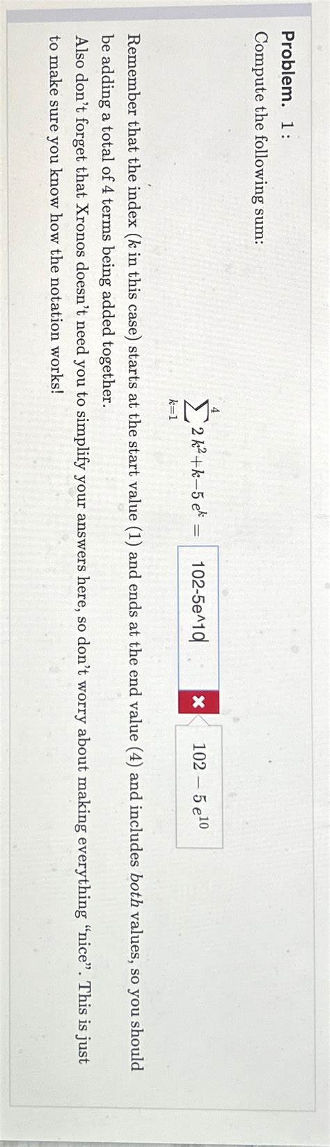 Solved Problem 1compute The Following