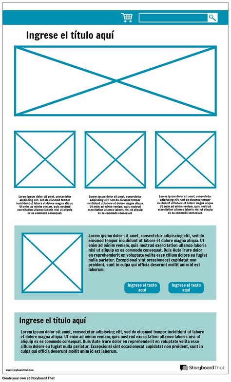 UI Wireframe 1 Storyboard Por Es Examples