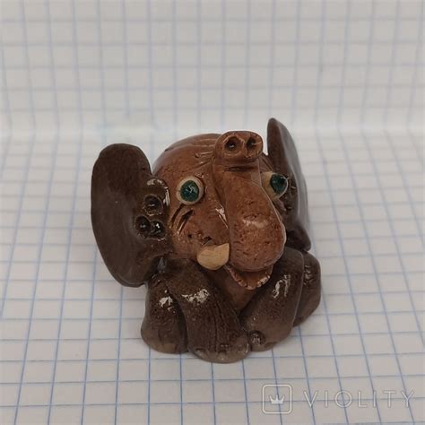 Фігурка статуетка Слон обливна кераміка СССР «violity