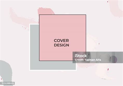 다채로운 브러시 추상적 인 배경 포스터 배너 전단지 소셜 미디어 템플릿 등을 위한 추상 브러시 요소가 있는 벡터 일러스트레이션 0명에 대한 스톡 벡터 아트 및 기타 이미지