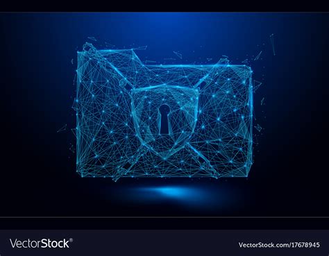 Shield With Folder Protection From Structure Vector Image