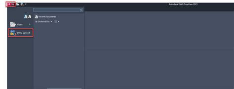 using dwg trueview to convert a dwg file into an autocad 2007 file