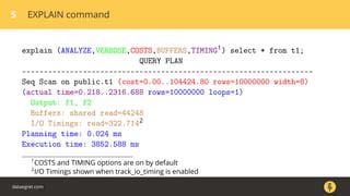 PostgreSQL Query Planner S Internals PPT