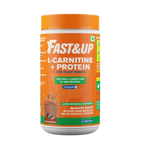 Fastandup L Carnitine Protein 1000mg L Carnitine 20g Protein