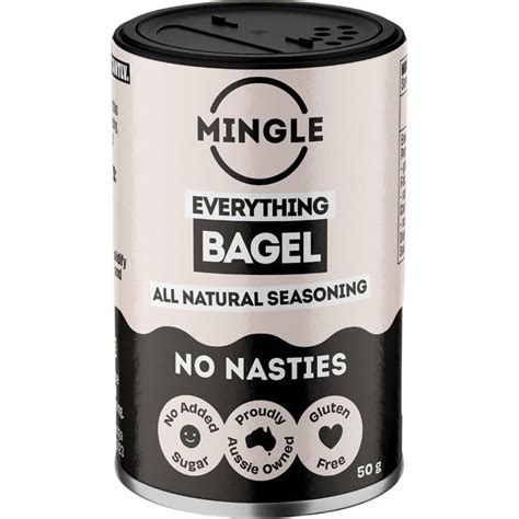 Mingle Everything Bagel All Natural Seasoning 50g Buy Online In