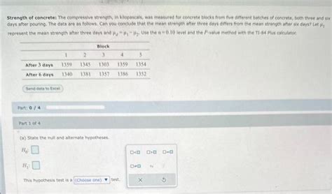Solved Help Pleasei Need The Null And Alternative P Value