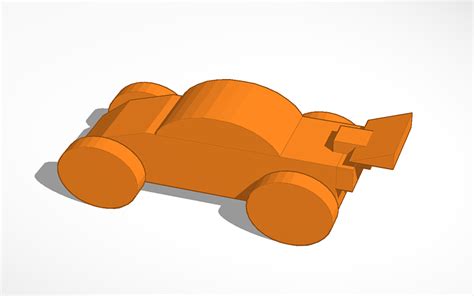 3d Design Dragster Tinkercad