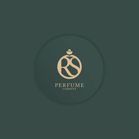 Mockup Design With Perfume Logo Premium Vector In 2025 Perfume Logo