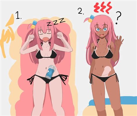 Rule 34 1girls Before And After Bocchi The Rock Female Gotou