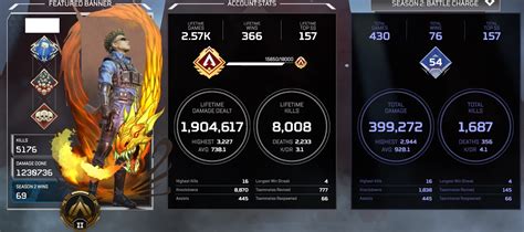 Apex Legends Acc With 9 5k Kills 20 Kills Badge 45 Legendaries