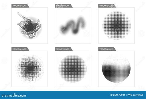 Retro Futuristic Elements For Design Big Collection Of Abstract Graphic Geometric Symbols