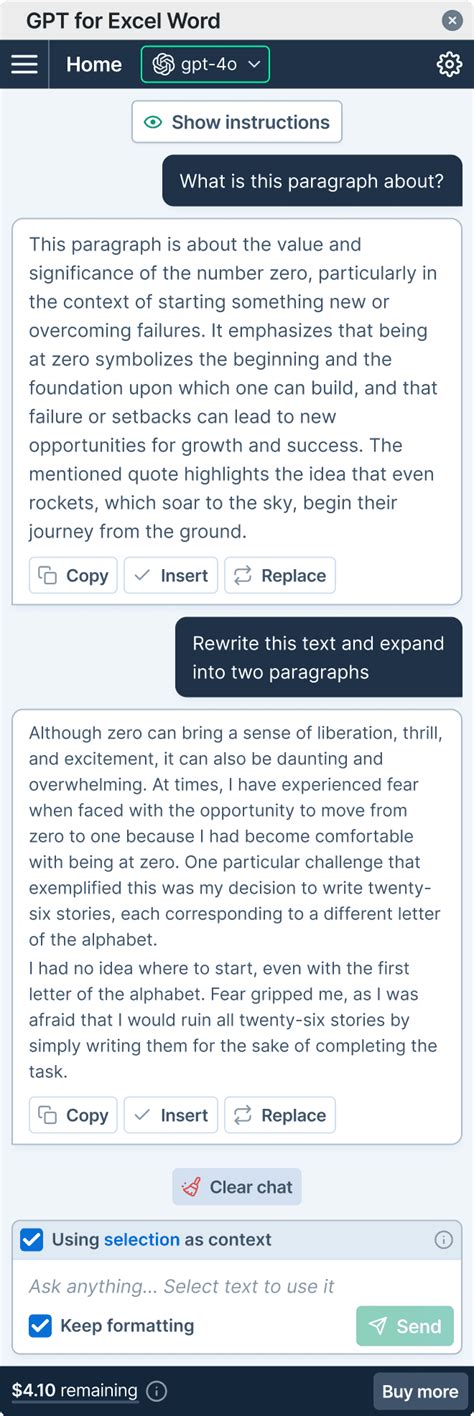 Gpt For Word Ai Add In For Microsoft Word Gpt For Work