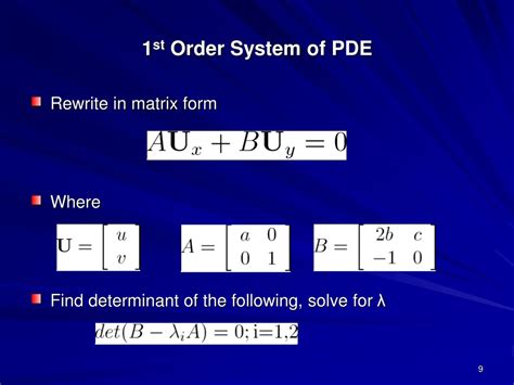 PPT Classification Of PDE PowerPoint Presentation Free Download ID 9019000