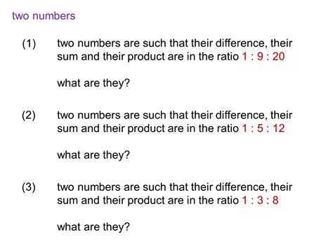 Median Don Steward Mathematics Teaching Sum Difference Product Ratios