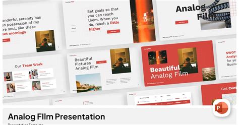 Аналоговая пленка Powerpoint Шаблоны презентаций Включая аналоговый и фильм Envato Elements