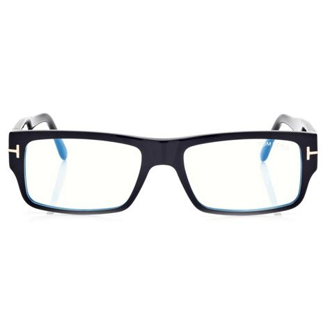 Tom Ford Blue Block Rectangular Opticals Rectangular Optical
