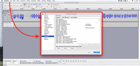 How To Change Your Keyboard Shortcuts In Audacity