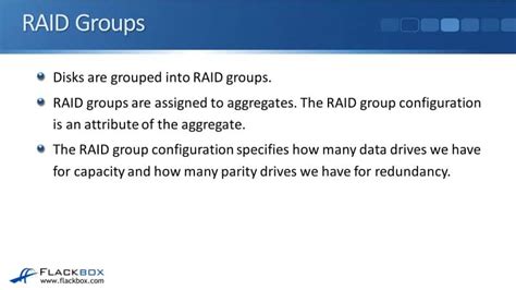 RAID Groups And Aggregates On NetApp ONTAP FlackBox