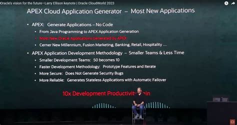 thomas teske on linkedin nocode lowcode orclapex ocw23 cloudworld