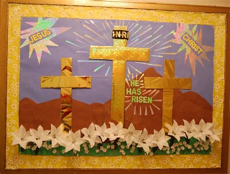 Sunday School Easter Bulletin Boards