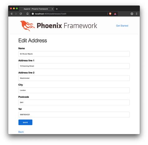Create A Ui To Allow People To Interact With The Example · Issue 17 · Dwylphoenix Ecto Append