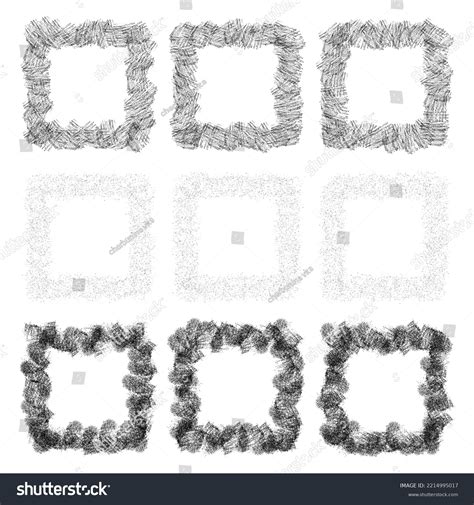 Rectangular Vector Frame Borders Set Set Stock Vector Royalty Free 2214995017 Shutterstock