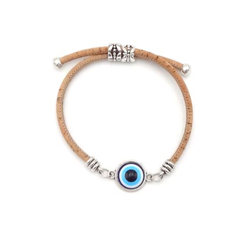 Pulseira Corti A Ajust Vel C Olho Turco Azul Loja Dos Amuletos