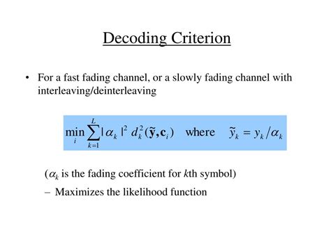 ppt multilevel coding and iterative multistage decoding elec 599 project presentation