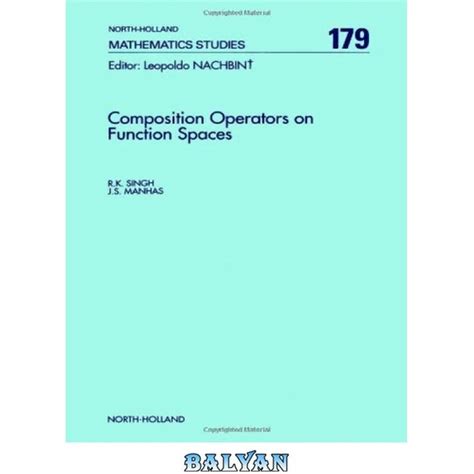 خرید و قیمت دانلود کتاب Composition Operators On Function Spaces ترب