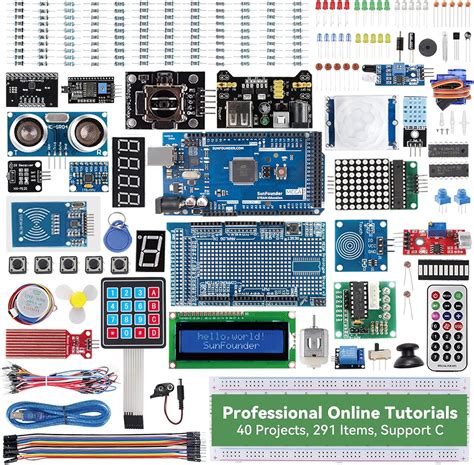Sunfounder Project The Most Complete Electrnoics Starter Kit Compatible With Arduino