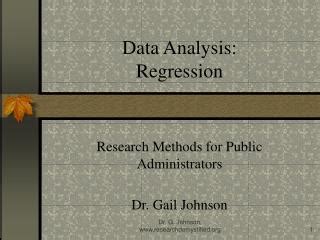 PPT Basic Regression Analysis With Time Series Data PowerPoint Presentation ID 9467432