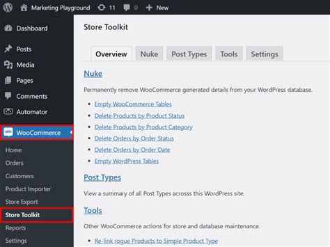 How To Use Store Toolkit To Nuke Woocommerce Data