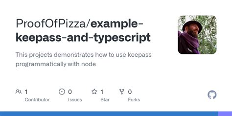 Github Proofofpizzaexample Keepass And Typescript This Projects
