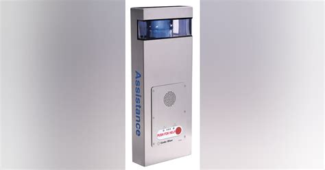 Cb 2 E Wall Mounted Help Point From Code Blue Securityinfowatch