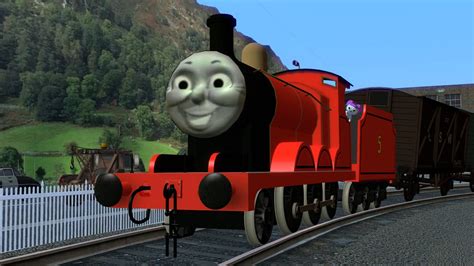 James The Red Engine By Redkirb On Deviantart