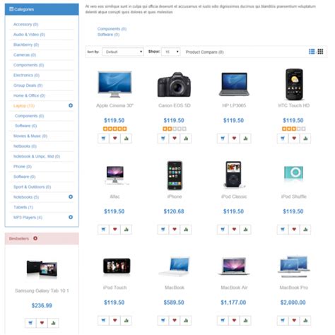 Computer Shop Bootstrap Template
