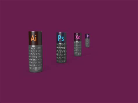 Dribbble Adobe Products Png By Abdul Hannan