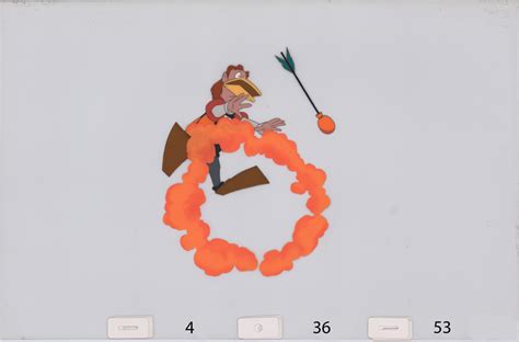 Art Cel Duck 4 36 Celluloid Art From The Swan Princess