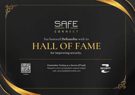 Defenzelite On Linkedin Halloffame Testing Cyber Infosec Security Website Penetration…